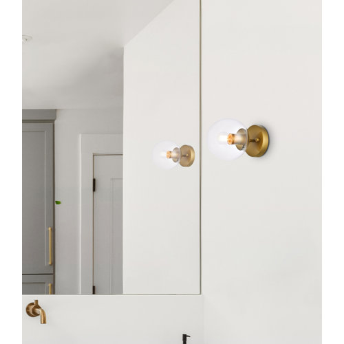Wade Logan® Alijiah Flush Mounted Sconce & Reviews | Wayfair