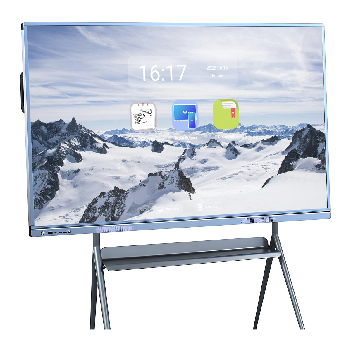 JYXCN Interactive Smart Board 65" 4K, Multi-Touch Whiteboard Calendar ...