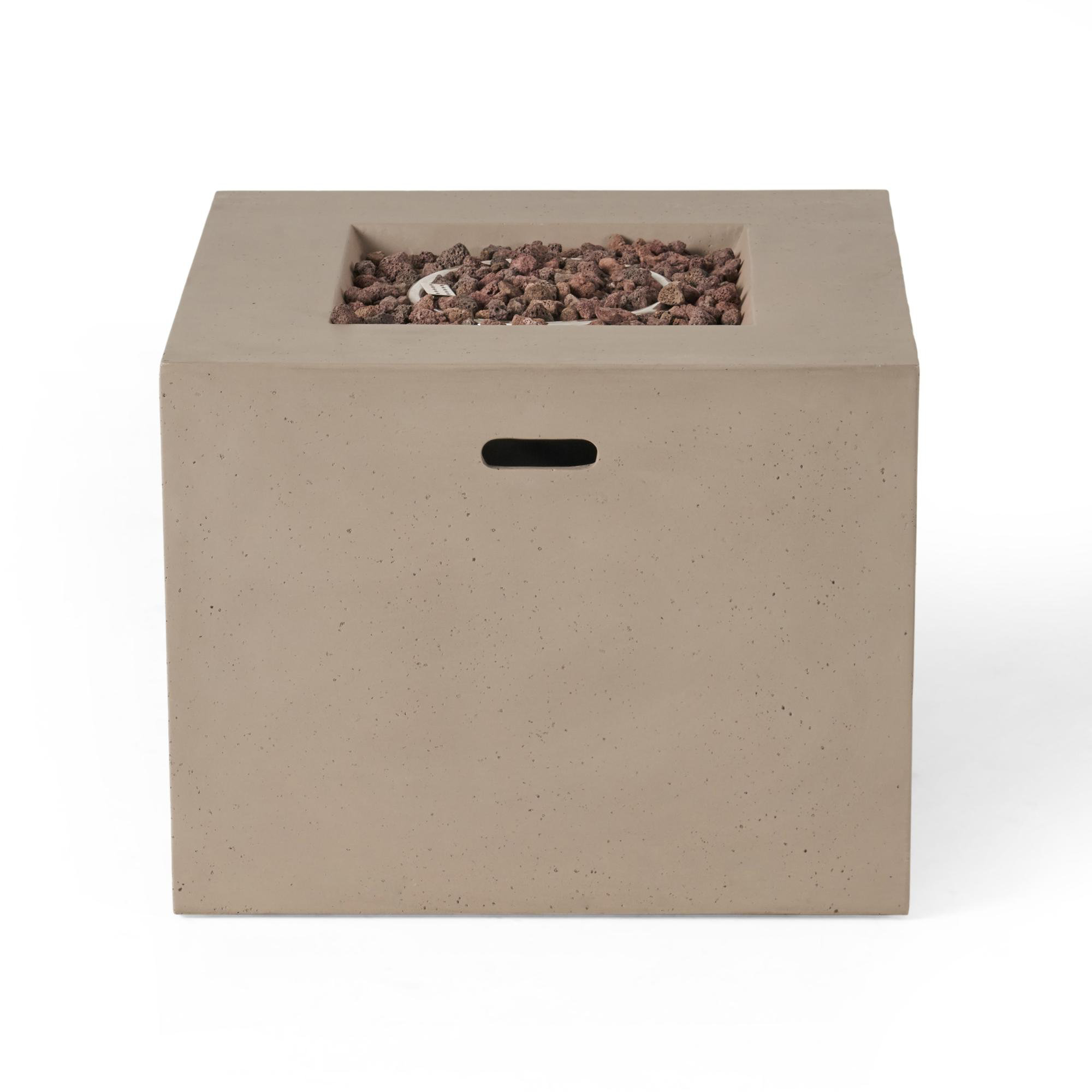 Latitude Run® 31" SQUARE FIRE PIT - 40,000 BTU | Wayfair