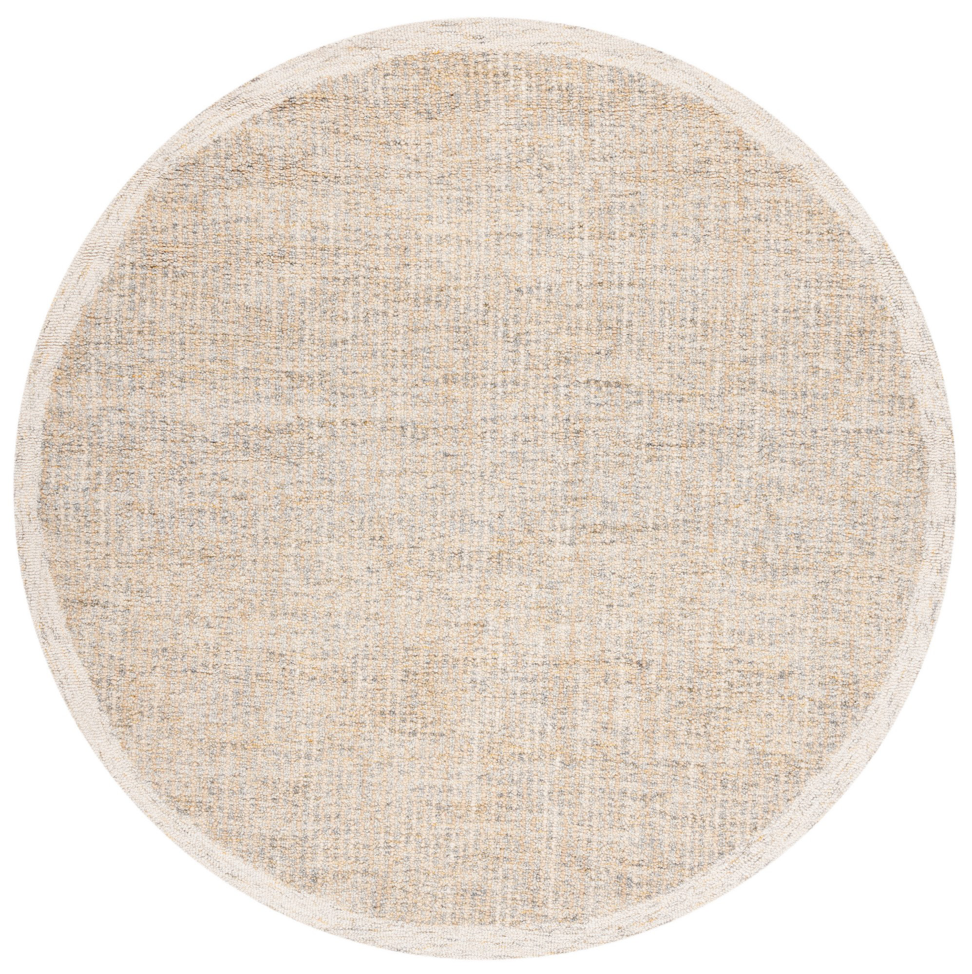 Dovecove Lukas Hand Tufted Wool/Cotton Solid Color Rug in Gray ...