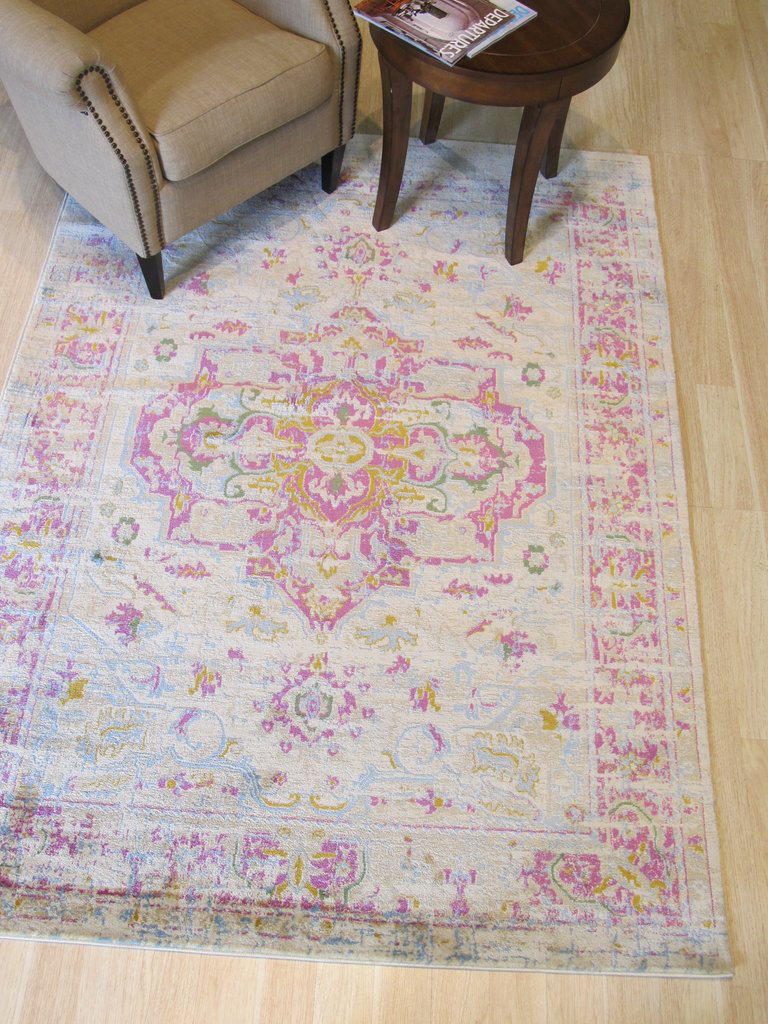 EORC Capella Ivory Machine Made Rug & Reviews | Wayfair