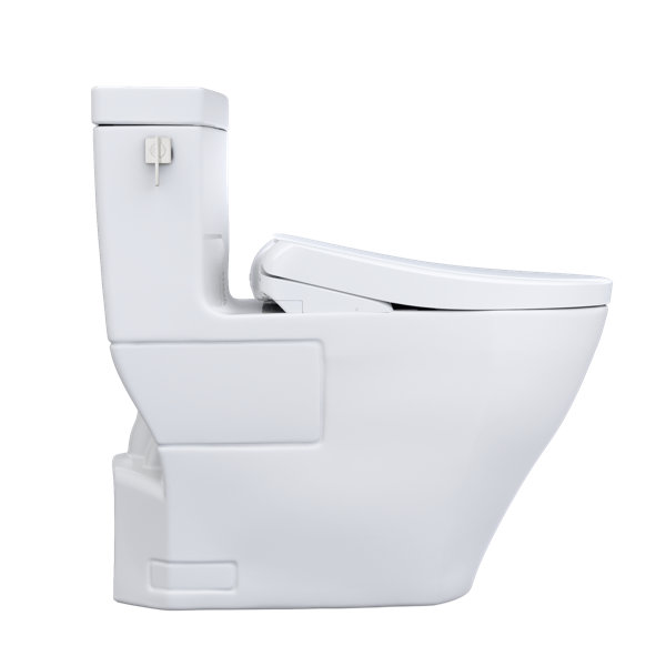 TOTO Legato® 1.28 GPF Elongated Floor Mounted One-Piece Toilet (Seat ...