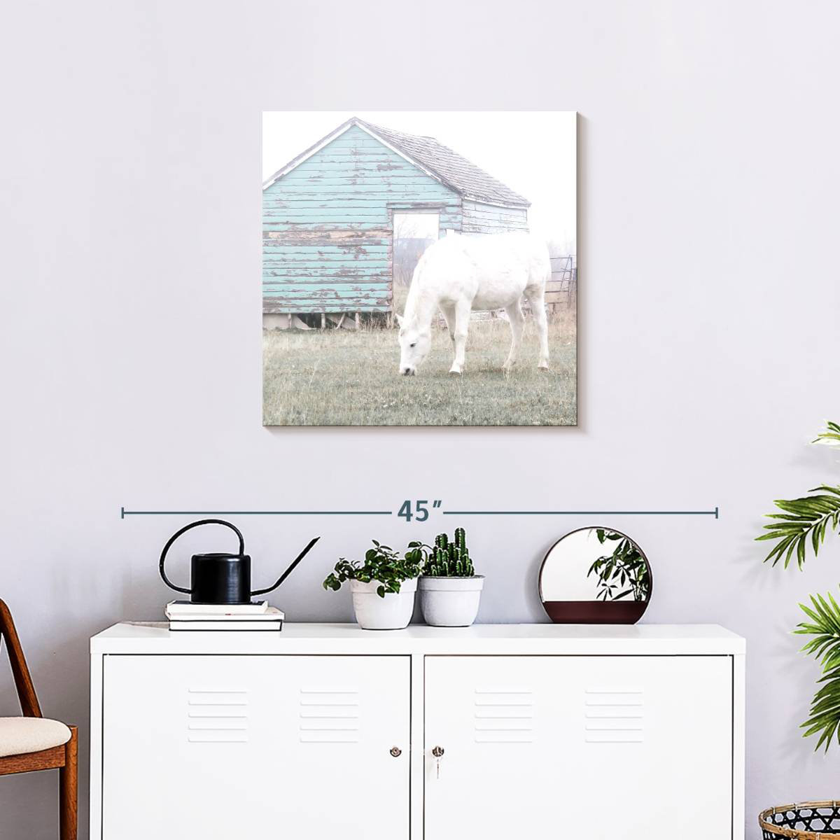 Ebern Designs Crowle High Key Horse II | Wayfair