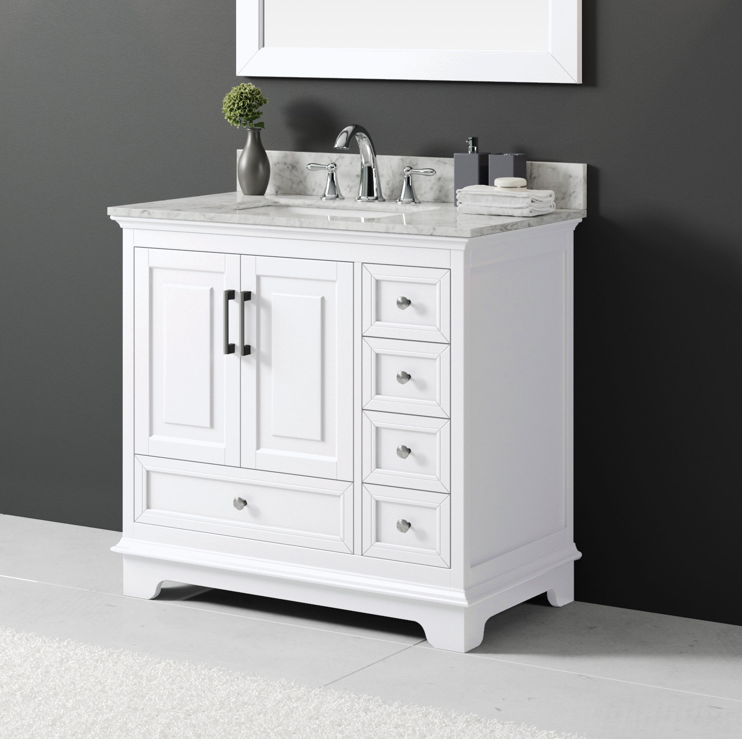 Rosecliff Heights Orin 35" Single Bathroom Vanity Set - Wayfair Canada
