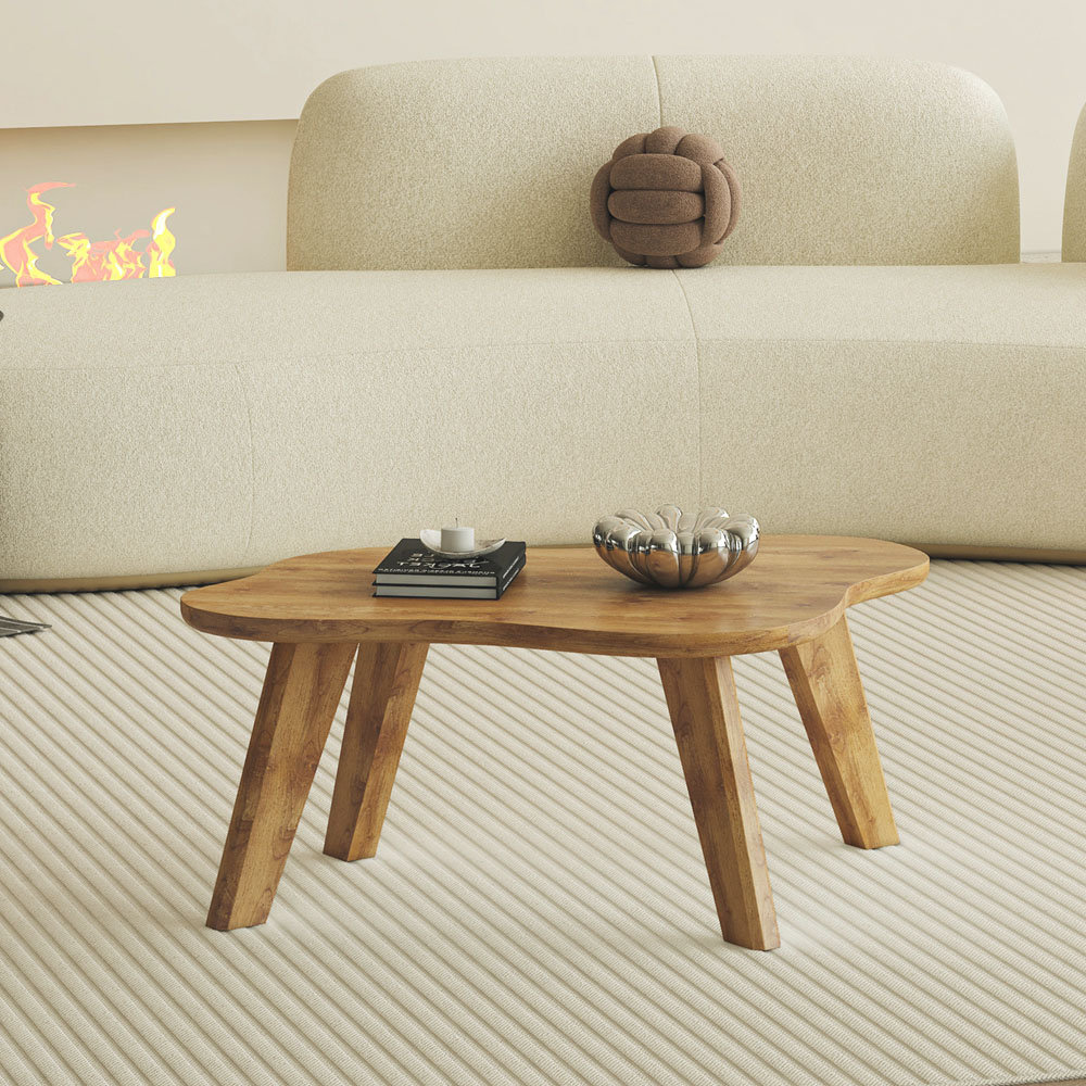 Millwood Pines Log style coffee table - Wayfair Canada