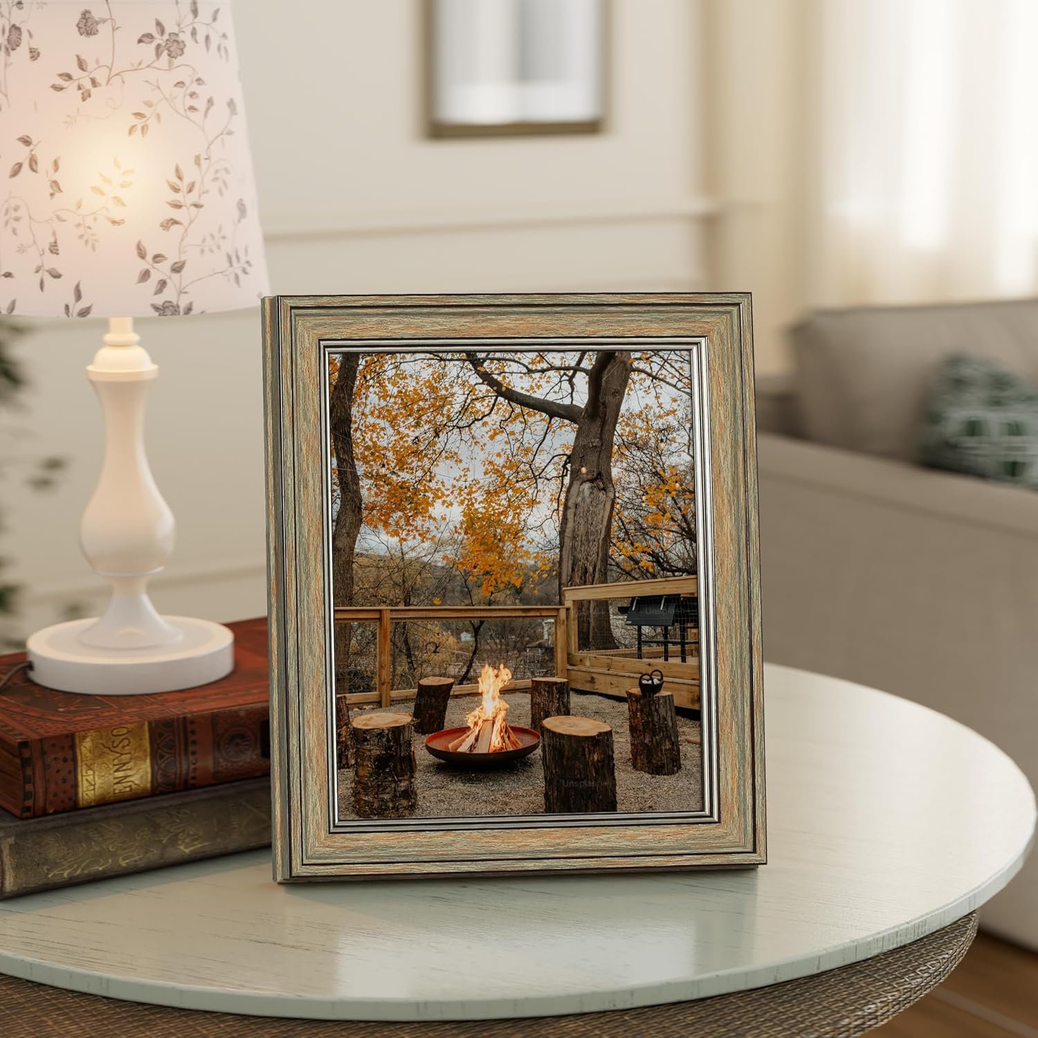 One Allium Way® 8X10 Retro Rustic Picture Frame Set Of 4, Farmhouse ...