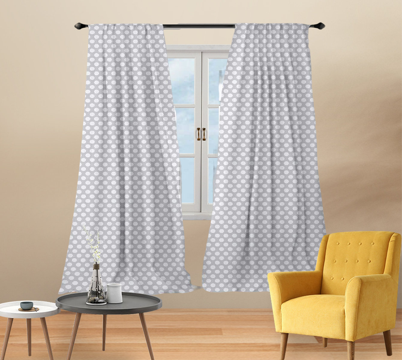 Ebern Designs Microfiber Curtain | Wayfair