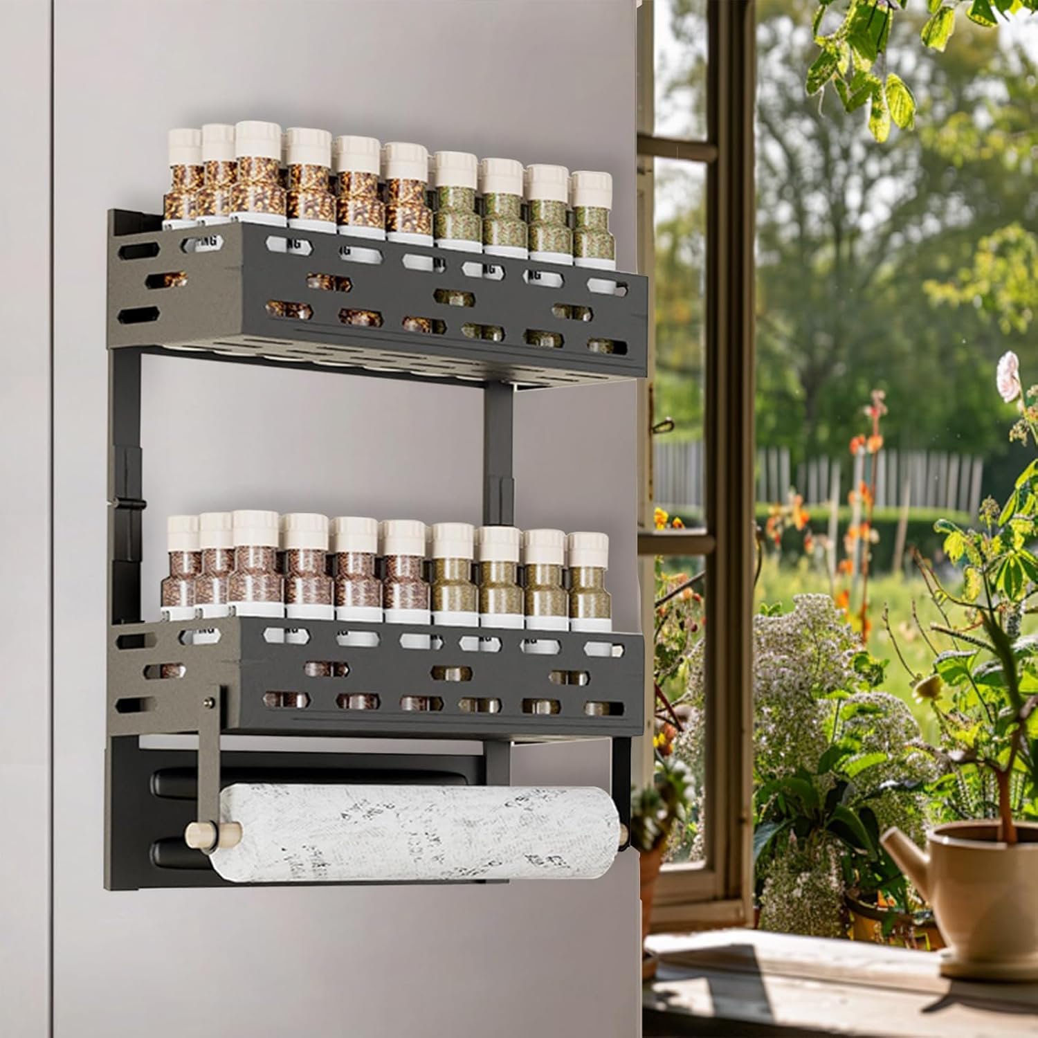 mint-pantry-magnetic-spice-rack-for-refrigerator-magnetic-shelf-for