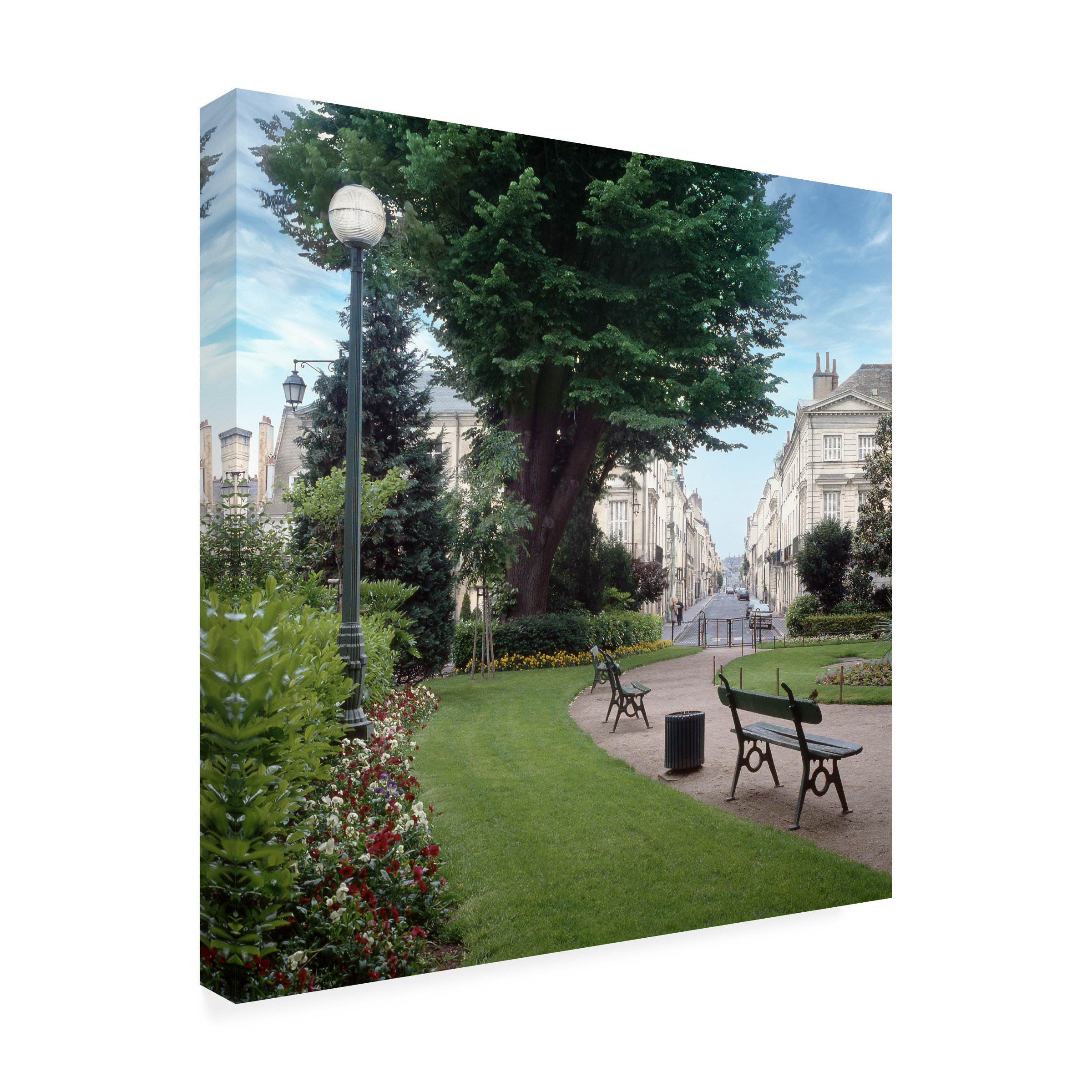 Ebern Designs Leatri French Jardin No. 14 by Alan Blaustein | Wayfair