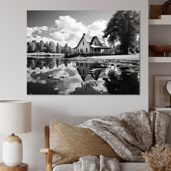 Red Barrel Studio® " Farmhouse Rural Reflections " on Canvas - Wayfair ...