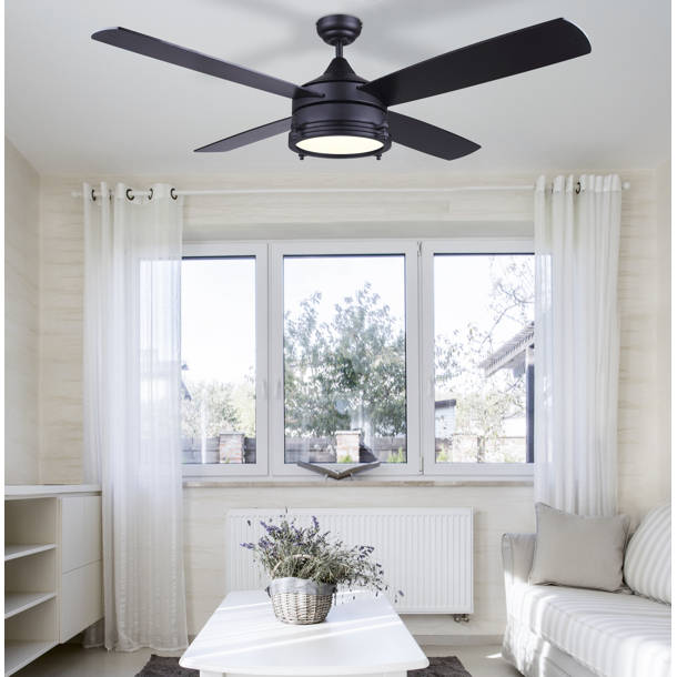 Breakwater Bay Wilkerson 52'' Ceiling Fan with LED Lights & Reviews ...
