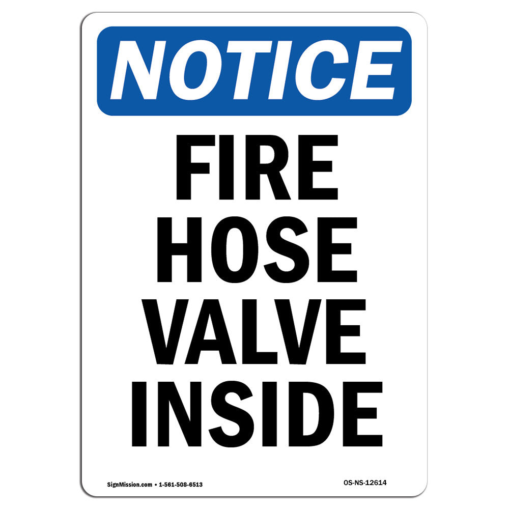 SignMission Fire Hose Valve Inside Sign | Wayfair