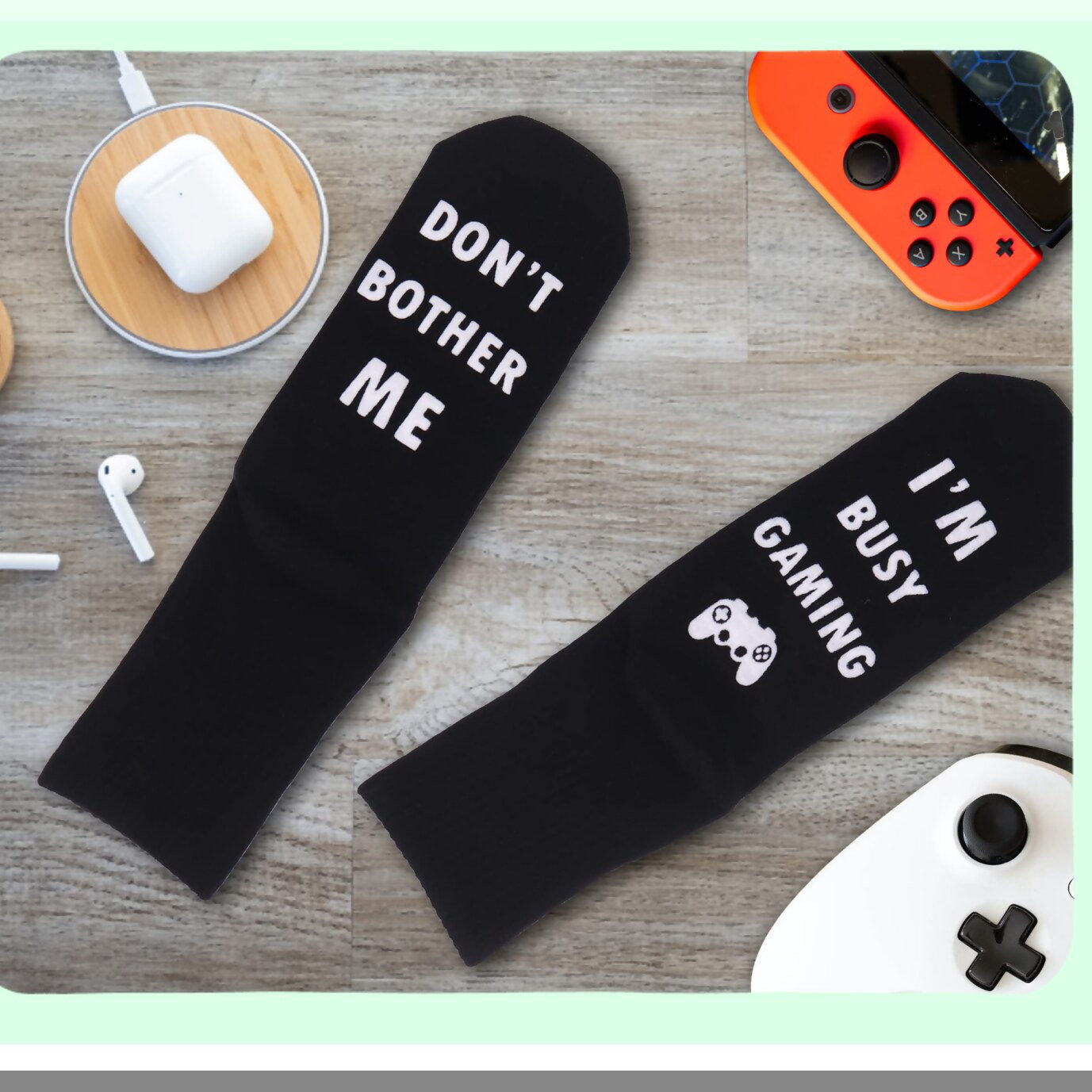 BRBCA Ultimate Gamer Bundle: Pillow Cover & Socks Set - Gaming Room ...