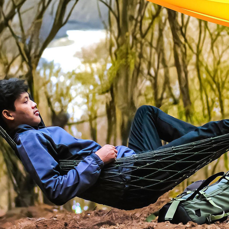 Arlmont & Co. Mesh Rope Hammocks for Outside - Hammock Large Weight ...