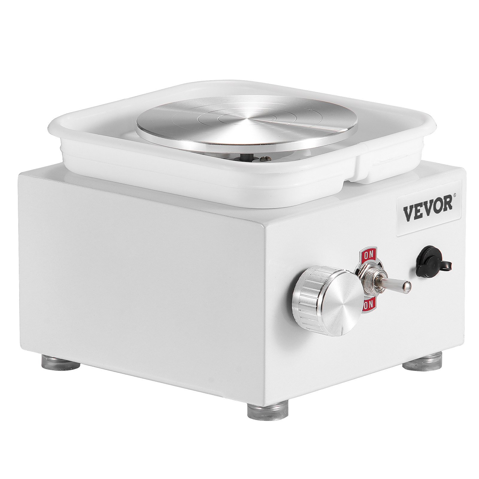 WORLD SHOP BOX Mini Pottery Wheel, 0-320RPM Adjustable Speed Detachable ...