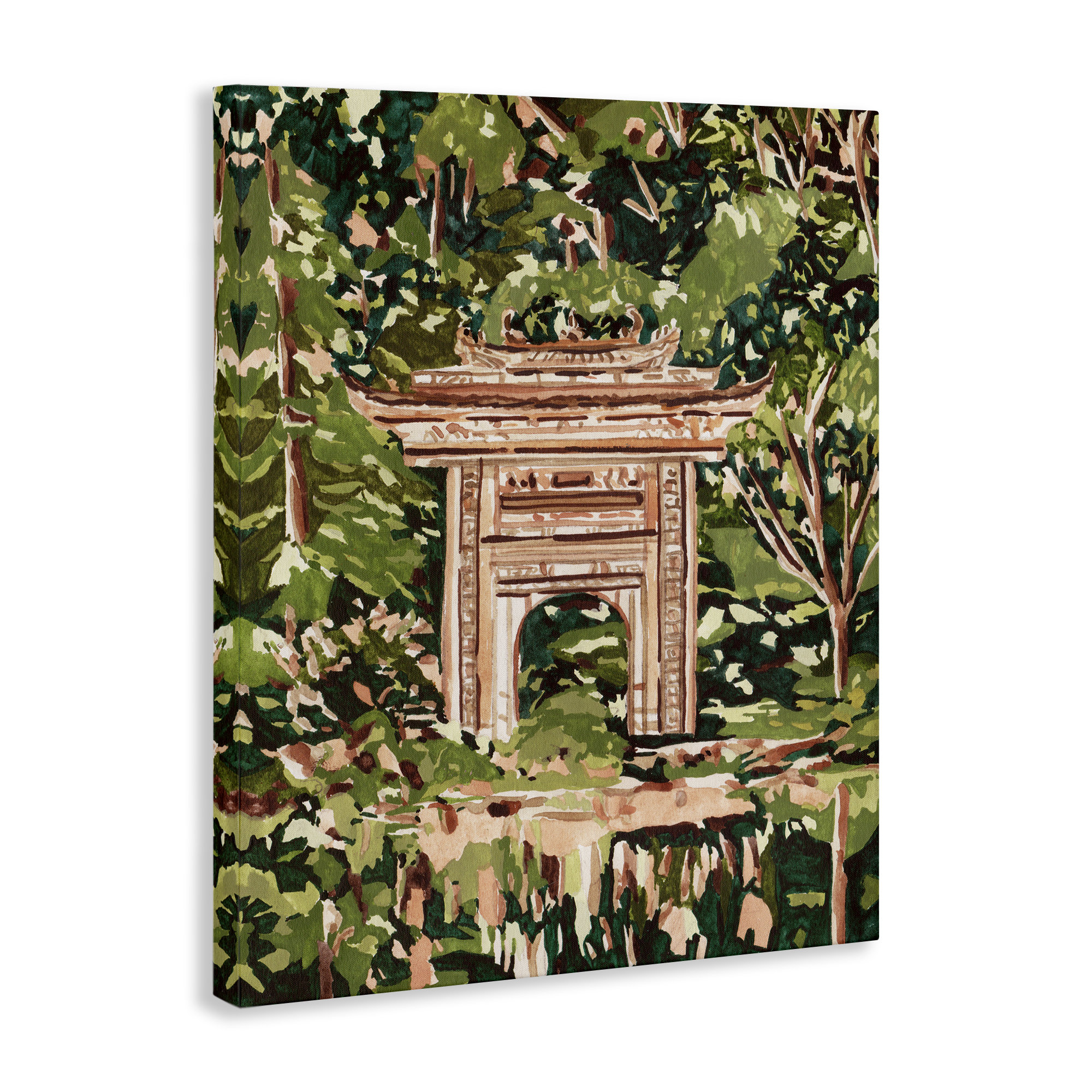 Dakota Fields Veiled Sanctuary Gate Canvas Wall Art, design by Melissa ...