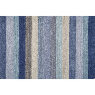 Blue Striped Area Rugs You'll Love | Wayfair
