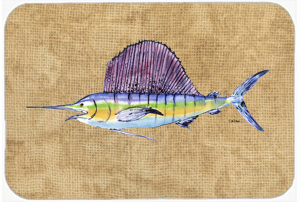 Caroline's Treasures Swordfish Glass Cutting Board | Wayfair