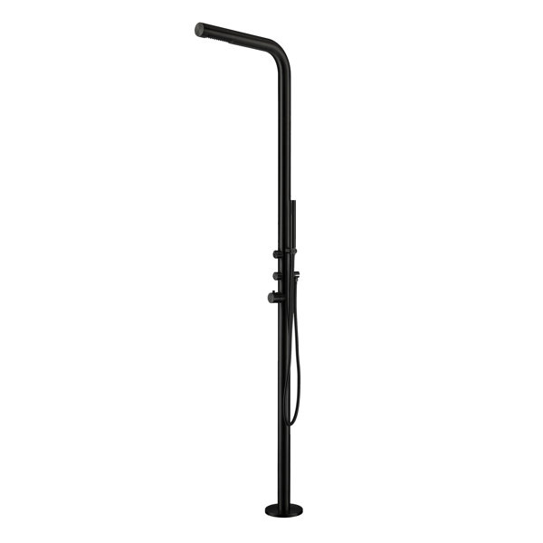 Pulsar 05 Freestanding Outdoor Shower with Hand Shower | Wayfair