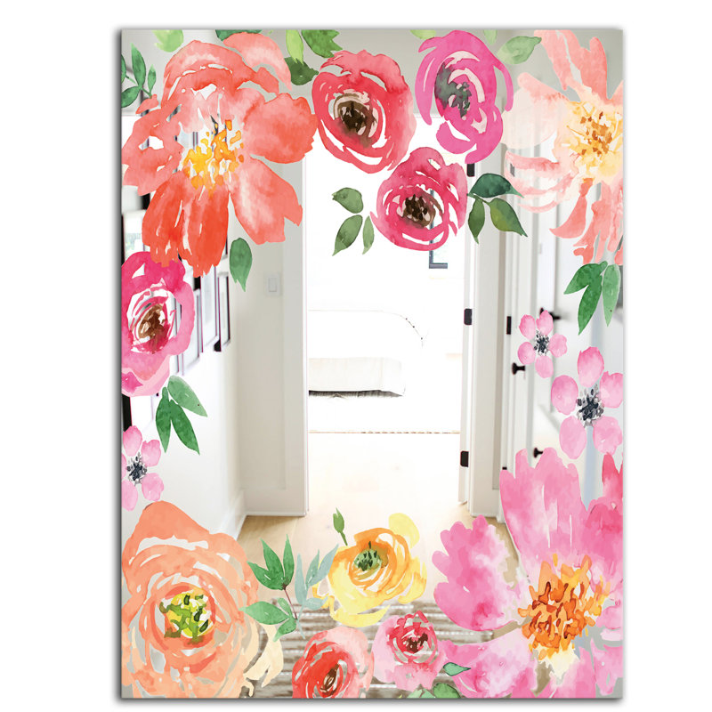 Bless international Garland Rectangle Wall Mirror | Wayfair