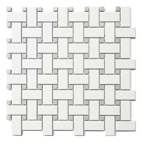 Roca Tiles Matte Basket Wave 12x12 Mosaic Wall & Floor Tile & Reviews ...