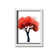 ClassicLiving Lall Red Tree Top - Single Picture Frame Print | Wayfair ...