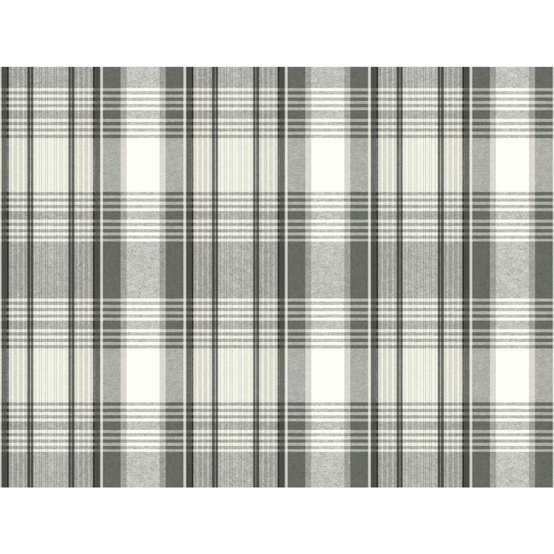 York Wallcoverings Plaid Roll & Reviews | Wayfair