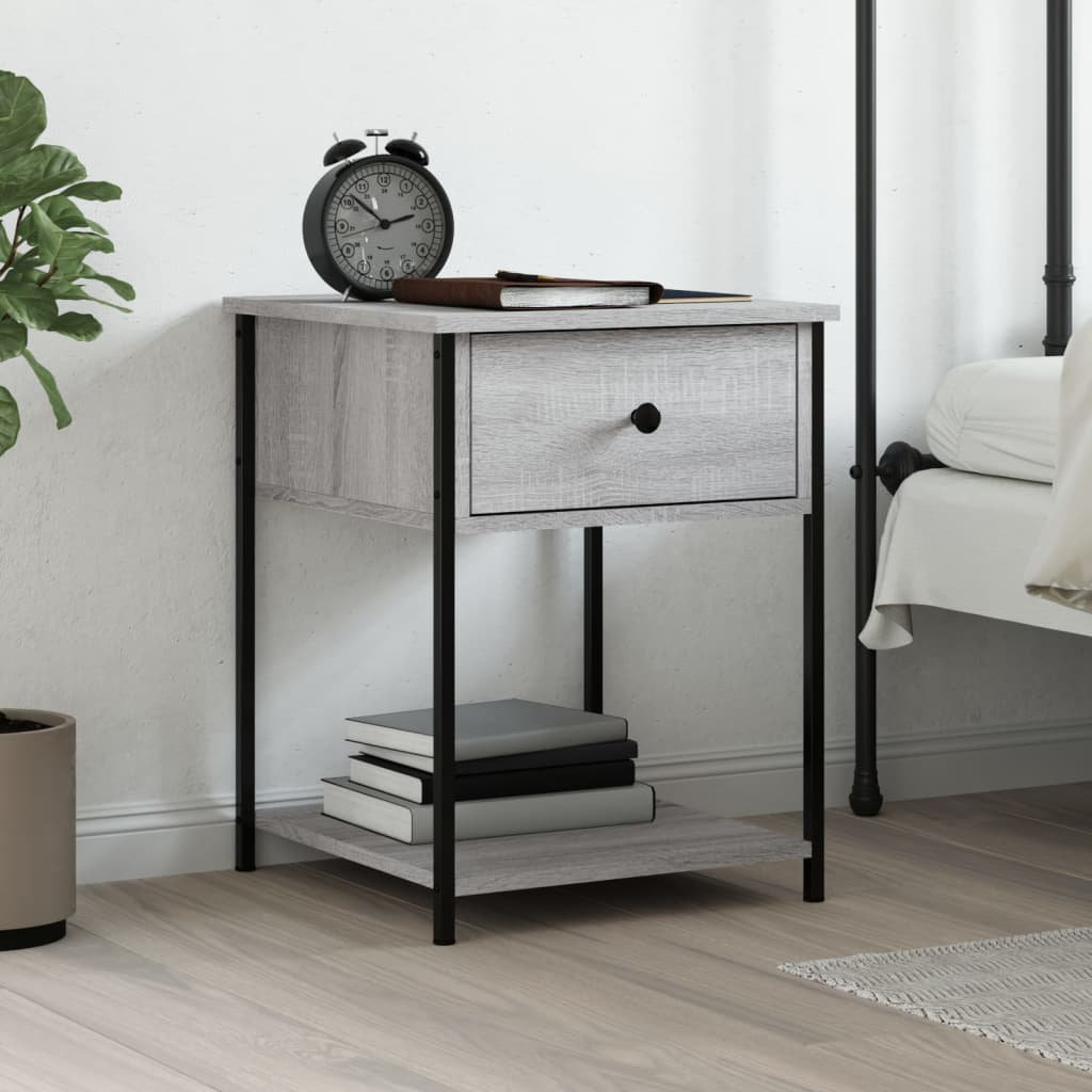 vidaXL Iron Bedside Table | Wayfair.co.uk