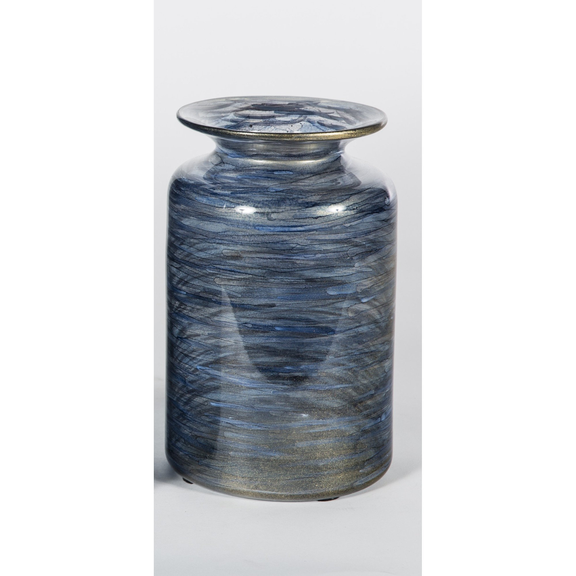 Prima Design Source Silver Cloud Glass Table Vase - Wayfair Canada