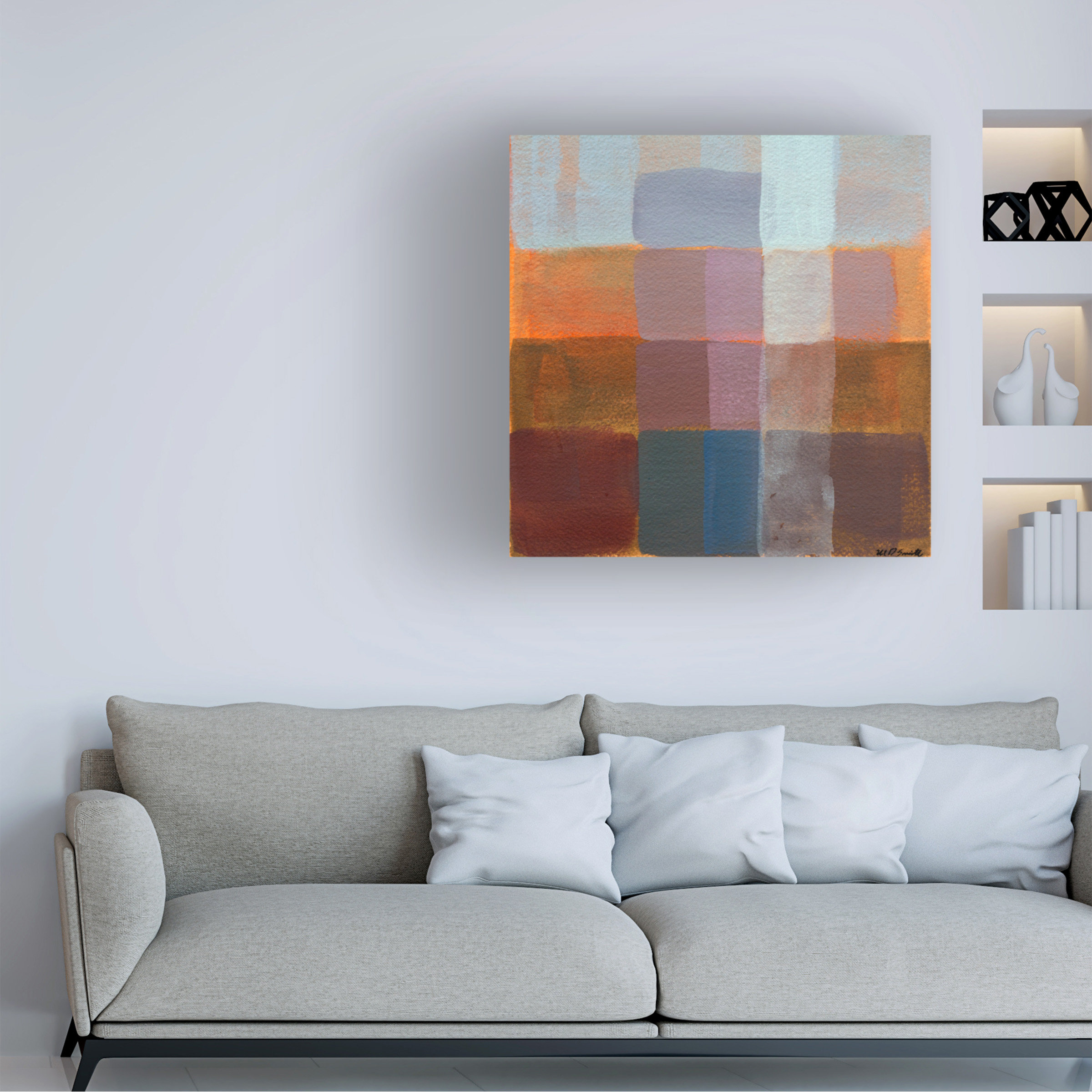 Wrought Studio™ Goree Abstract Mark David Smith Mediterranean | Wayfair