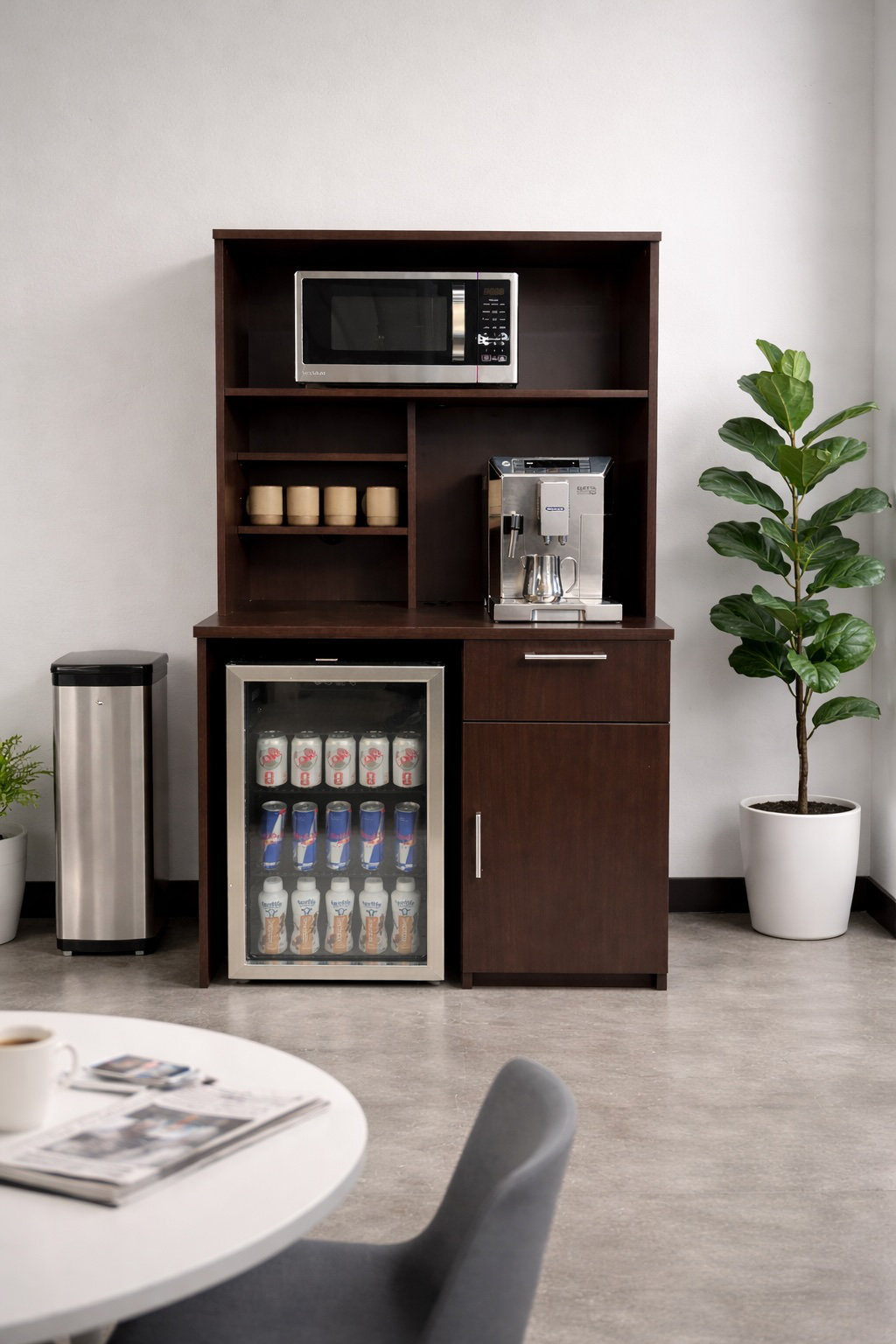 Breaktime Commercial Grade Coffee Kitchen Lunch Room Cabinets Fully ...