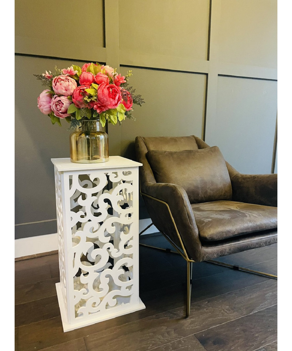 Red Barrel Studio® Vima Yaser Decorative Display PVC Stand Pedestal ...