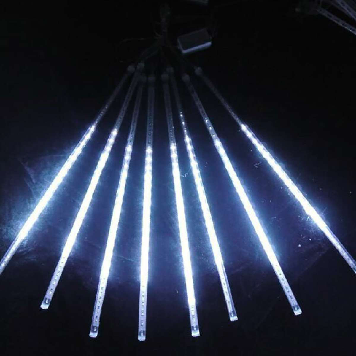 The Holiday Aisle® Meteor Shower Lights 20 inch 8 Tubes Outdoor ...