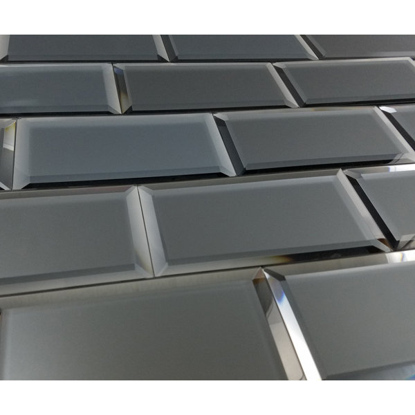 SAMPLE Geo Glass Linear Mosaic Tile | Joss & Main