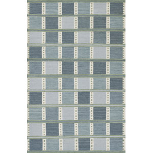 Joss & Main Freya Geometric Hand Woven Wool and Cotton Blue Area Rug ...