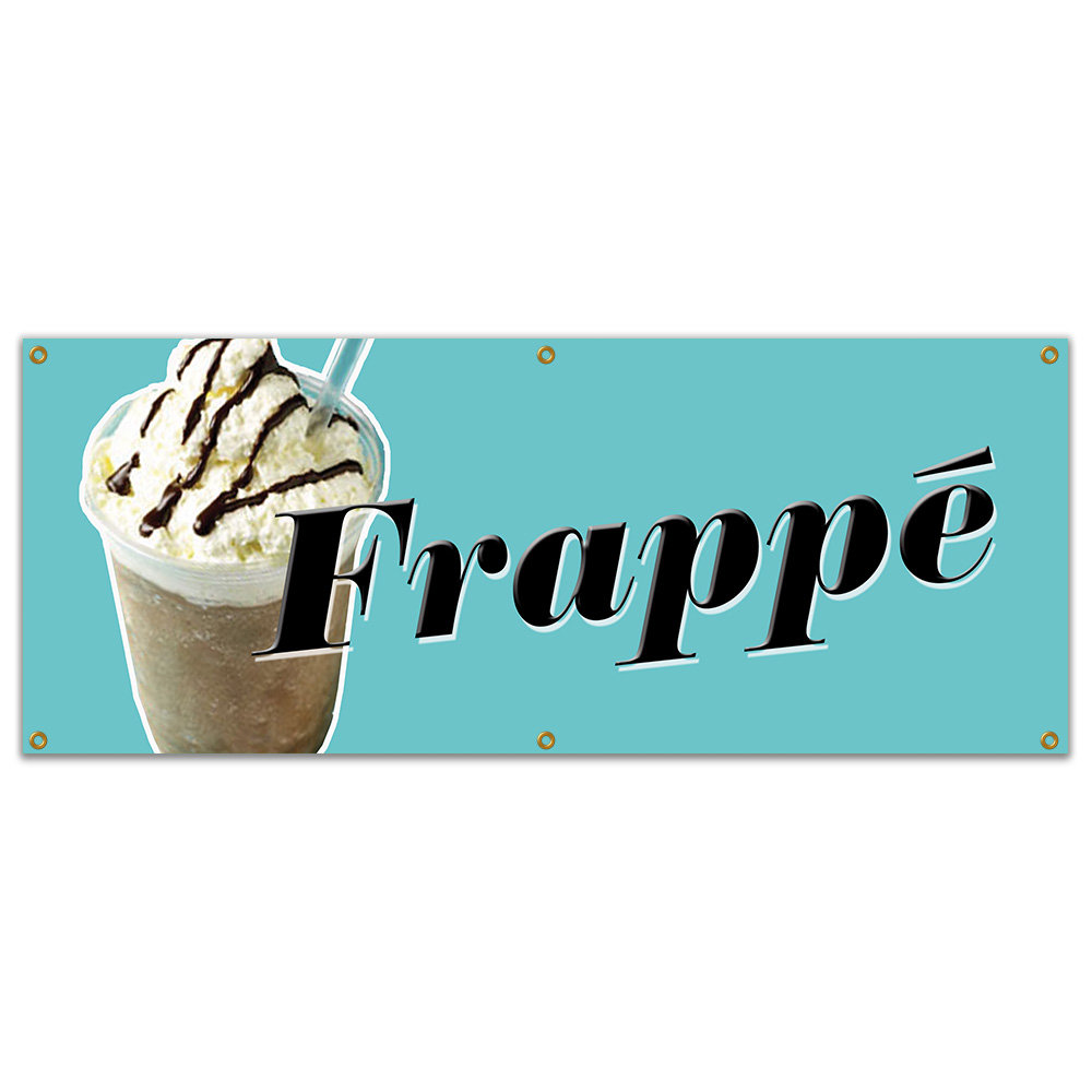 SignMission Frappe Banner Sign | Wayfair