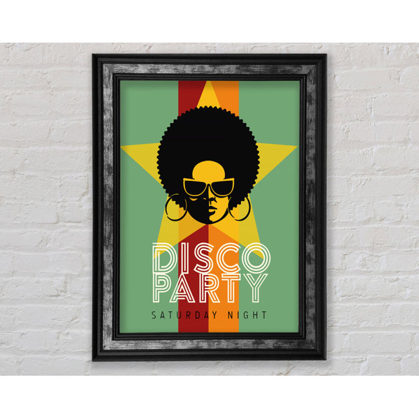 Happy Larry Disco Party Framed Print | Wayfair.co.uk