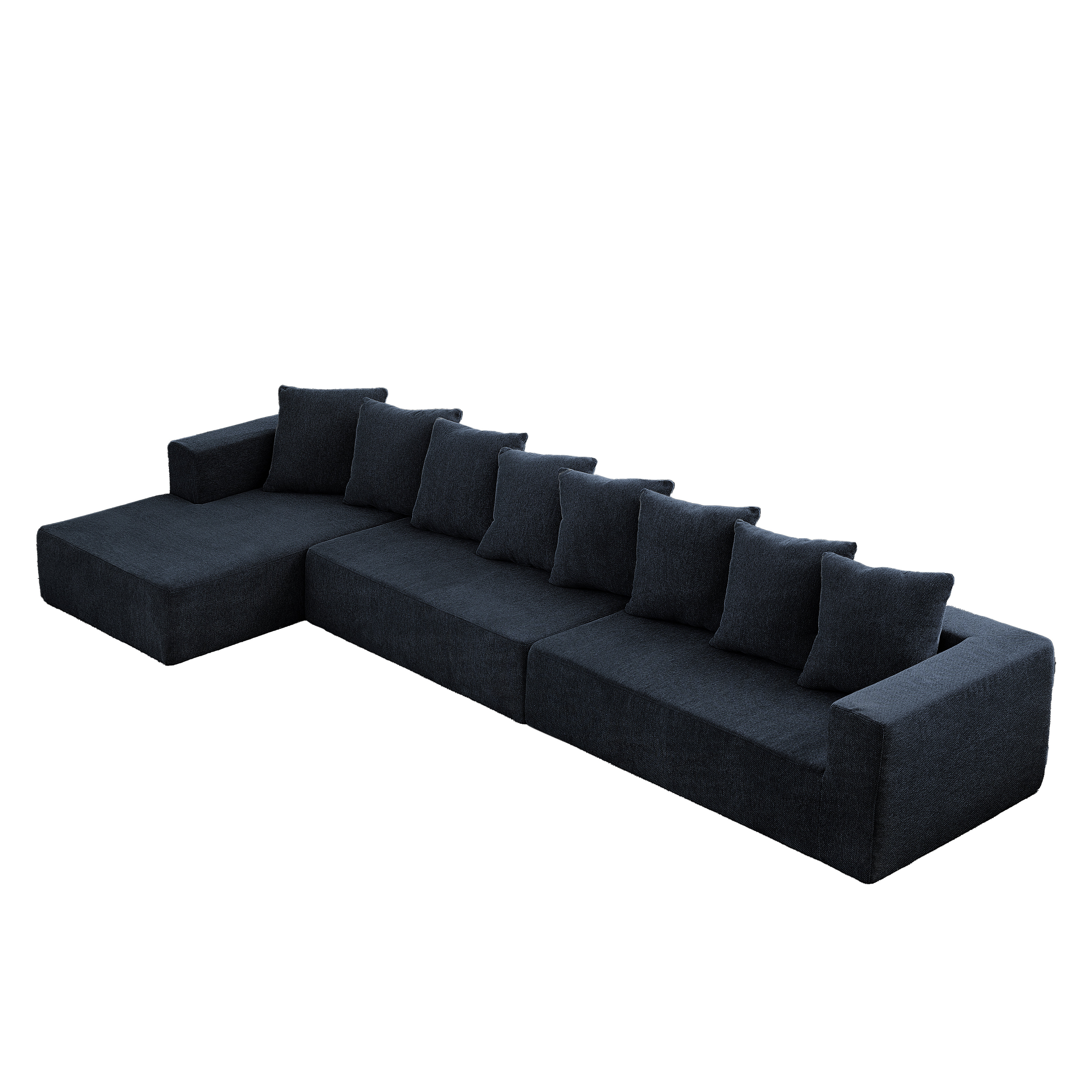 Ivy Bronx 159 Inch Chenille Modular L Shaped Sofa ,modern Upholstered ...