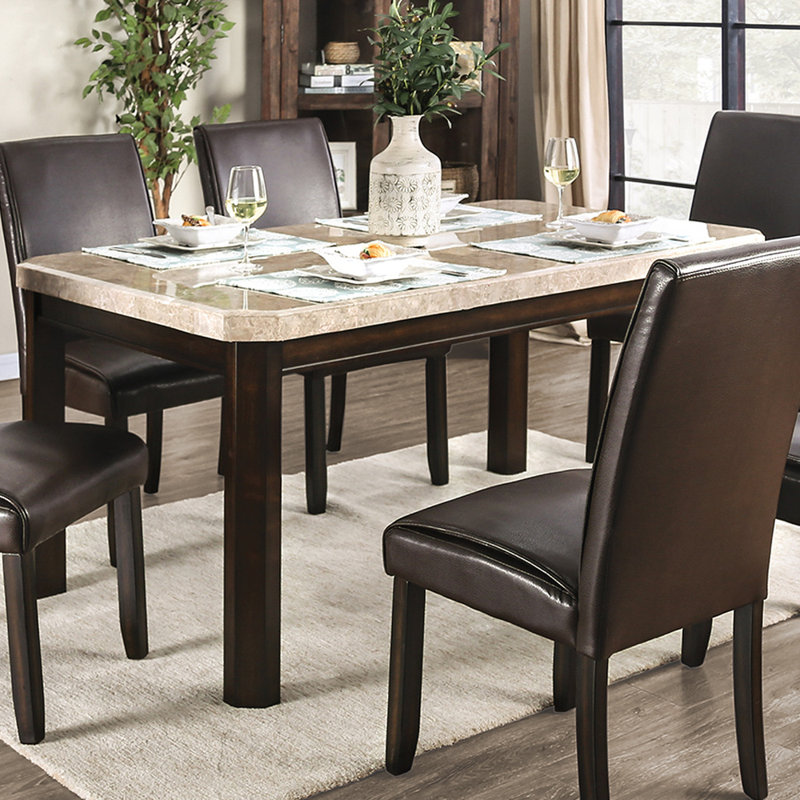 Red Barrel Studio® Baltusrol 38" Genuine Marble Dining Table | Wayfair