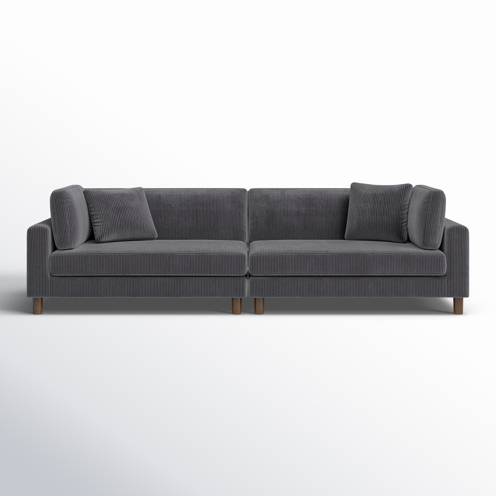 Wade Logan Assel 116" Square Arm Modular Sofa & Reviews - Wayfair Canada