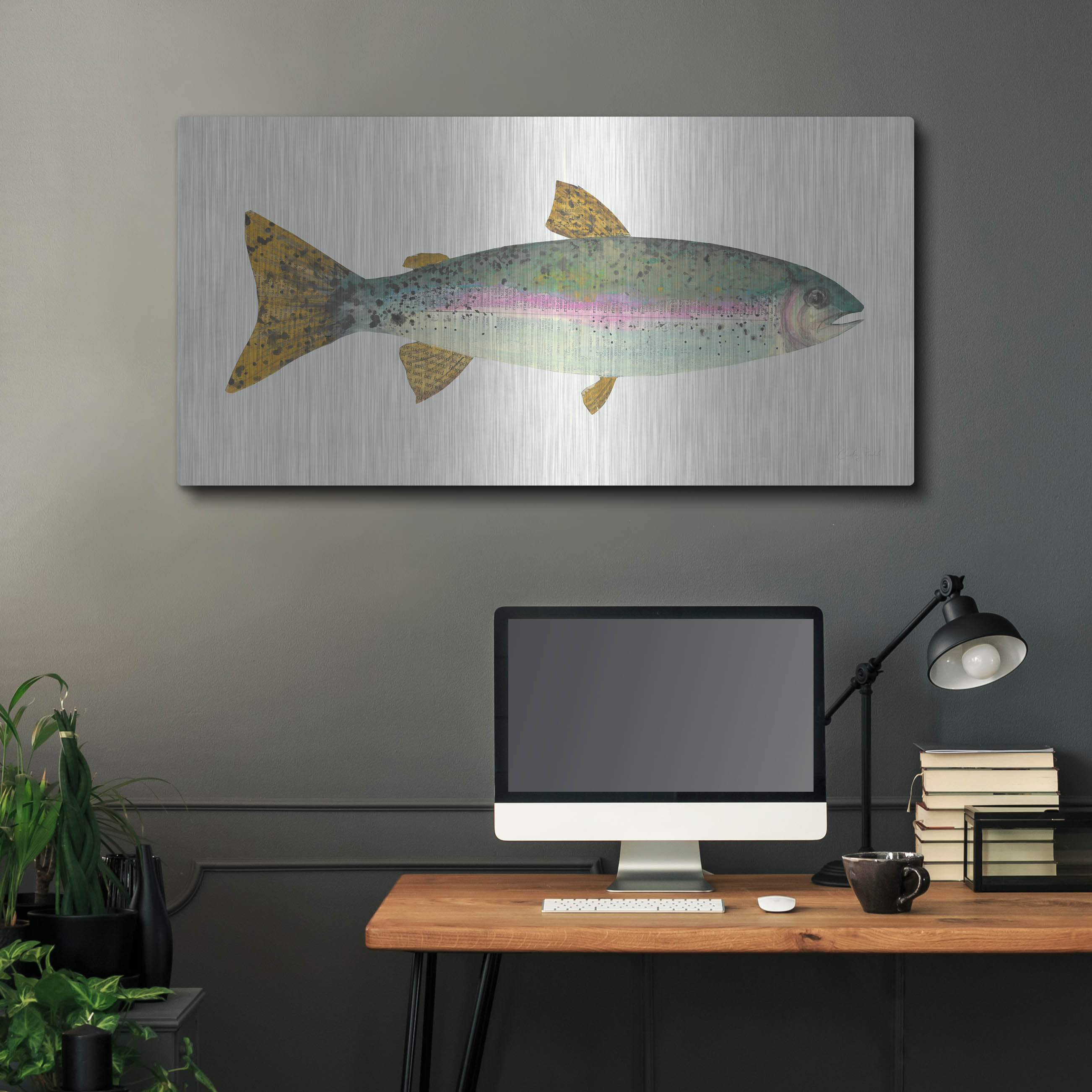 Rosecliff Heights " Angling In The Stream I " by Courtney Prahl | Wayfair