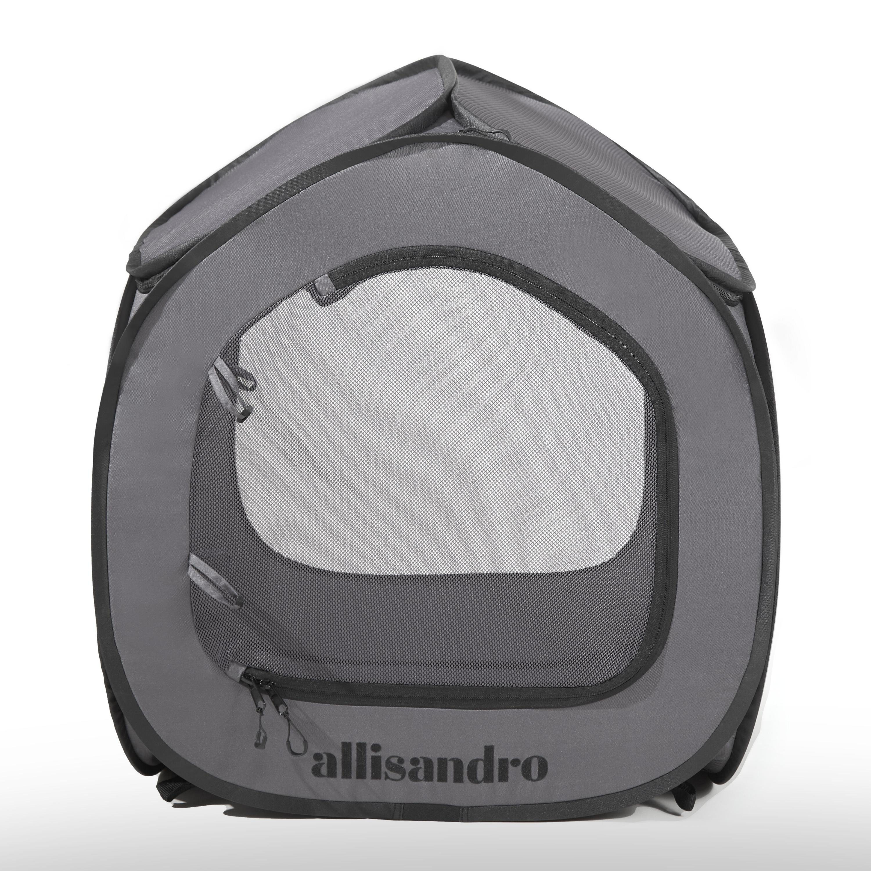 Allisandro Lightweight Dog Crate, Foldable Pop-Up Kennel for Small and ...