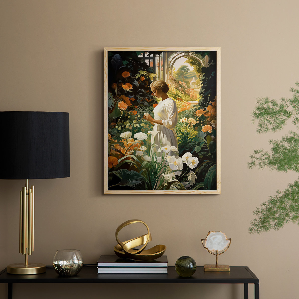Lark Manor™ WOMEN Series DXXX Framed Print - Solid Wood | Wayfair