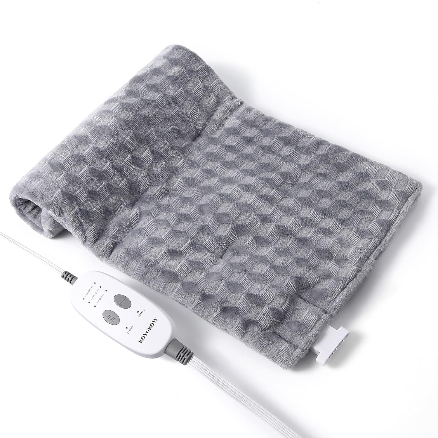 gaomon Weighted Heating Pad With 2 Massager, Electric Massaging 5Lbs ...
