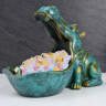 Bungalow Rose Presutto Handmade Animals Statue Candy Dish Key Bowl Home ...