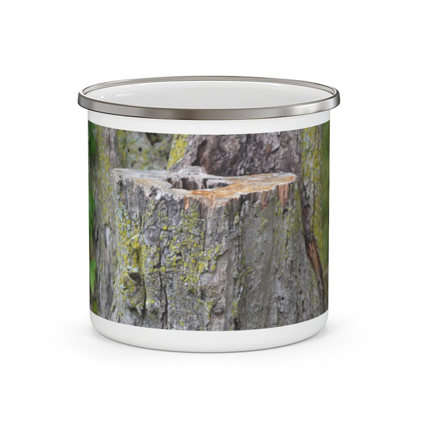 Marick Booster Tree Stump Enamel Camping Mug - Wayfair Canada