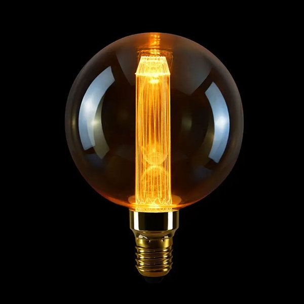 Williston Forge Aidyen 3W G125 E27/Medium (European) 2000K Bulb ...