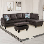 Truker Color 3 - Piece Velvet Living Room Set | Wayfair