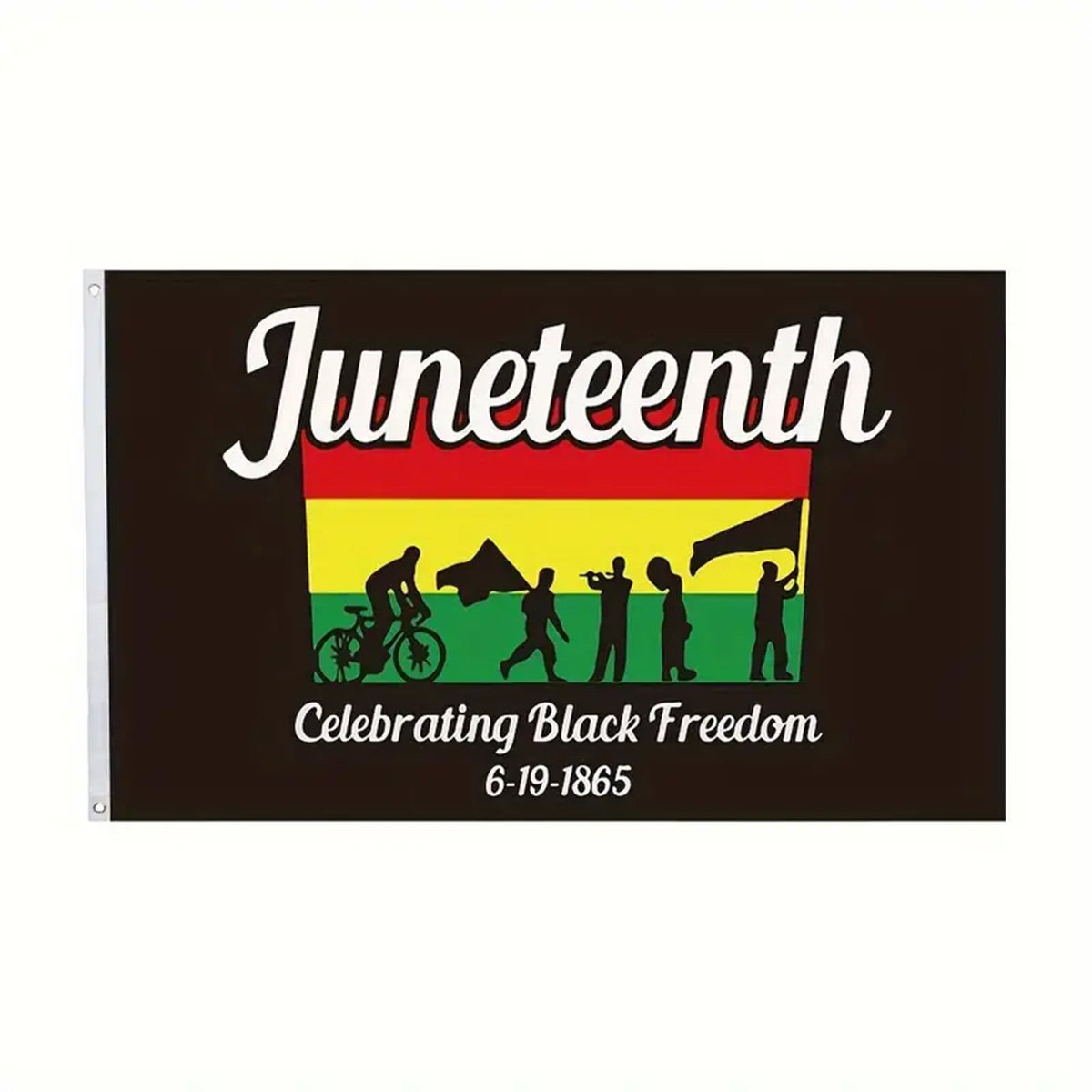 Hokku Designs Vibrant Juneteenth Celebration Garden Flag - Large ...