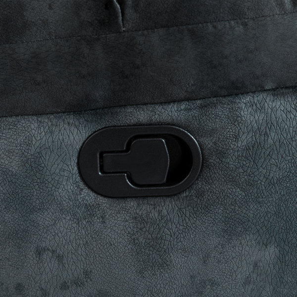 Red Barrel Studio® 3-Piece Modern and Overstuffed Soft Manual Reclining ...